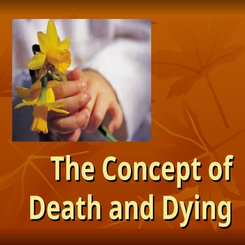 Death anddeath and dying death dying.ppt