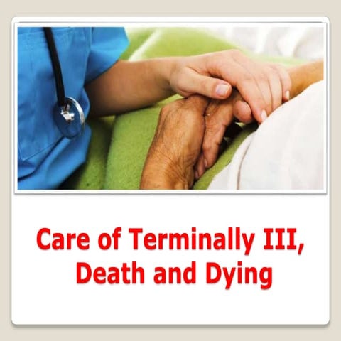 death and dying care, terminally ill grief.pptx