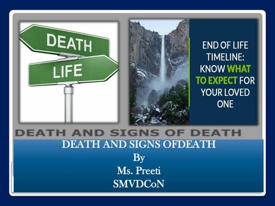 Death & its causes | PPT