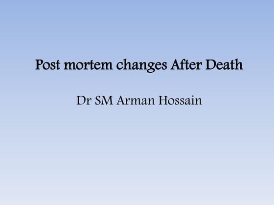 Death, Types of Death and Brain death | PPT