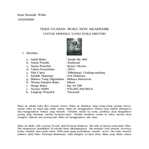 Death file 666 | DOCX