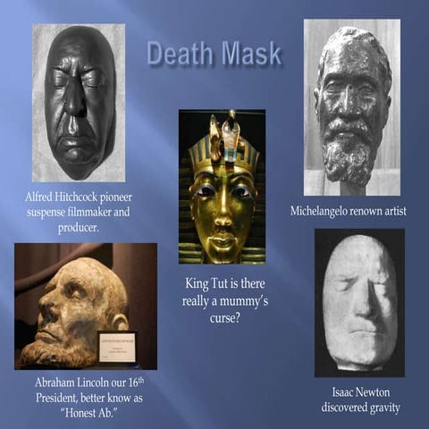 Death mask | PPTX