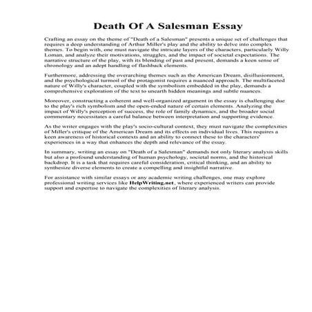 Death Of A Salesman Essay.pdf