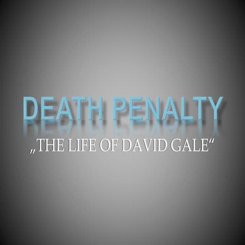 Death penalty | PPTX