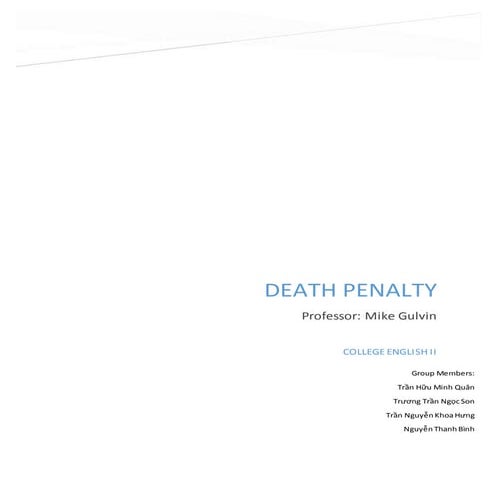 Transcript (death penaty debate) | DOCX
