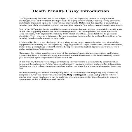 Death Penalty Essay Introduction.pdf