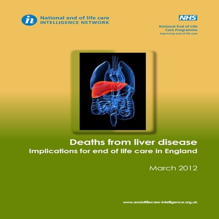 Death from liver disease : Implications for end of life care in England ...