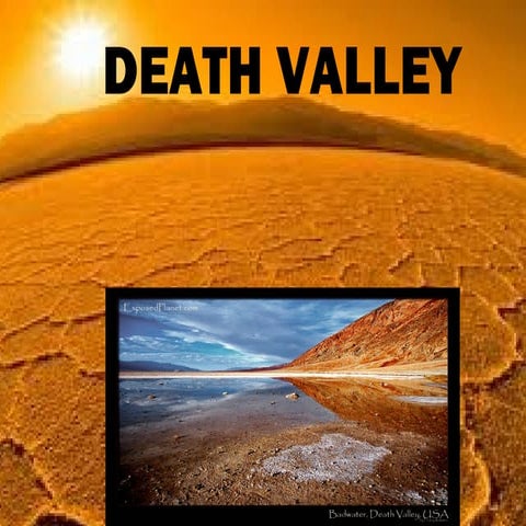 Death valley (USA) | PPT