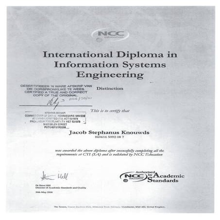 Official Certified Documents | PDF