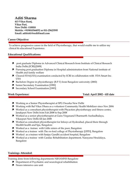 Anjali Resume | DOCX