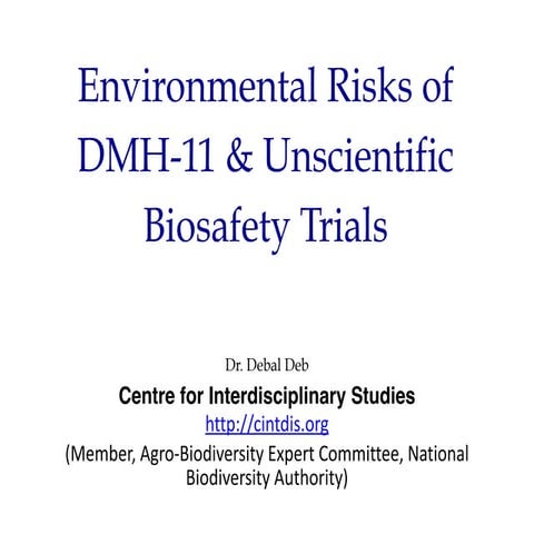 debal deb-GM_Mustard-environmental risk assessment-dmh-11-Jul14-GEAC.pdf