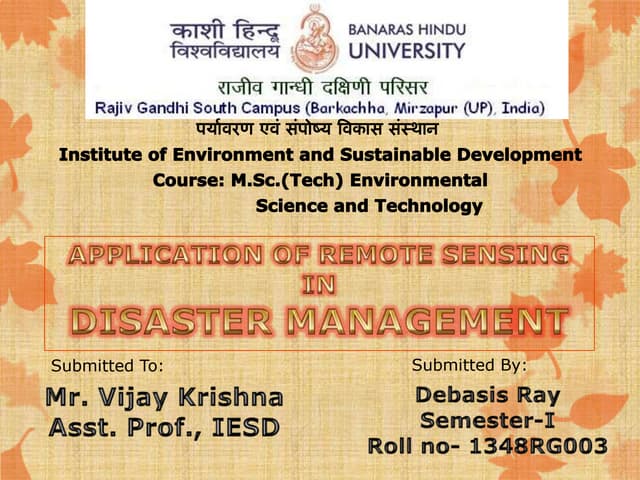 Disaster Mangement For Class IX, CBSE Based | PPTX