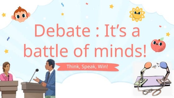 Debate Competition Presentation | PPTX