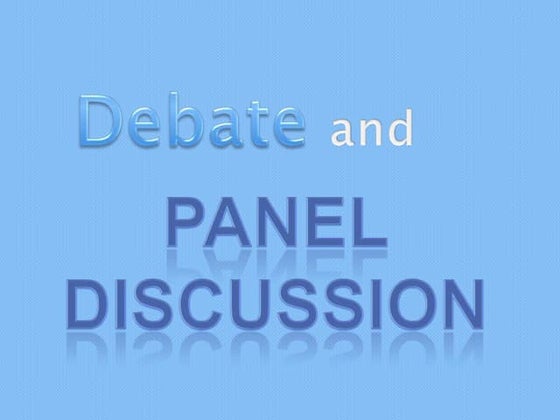 Debate | PPTX