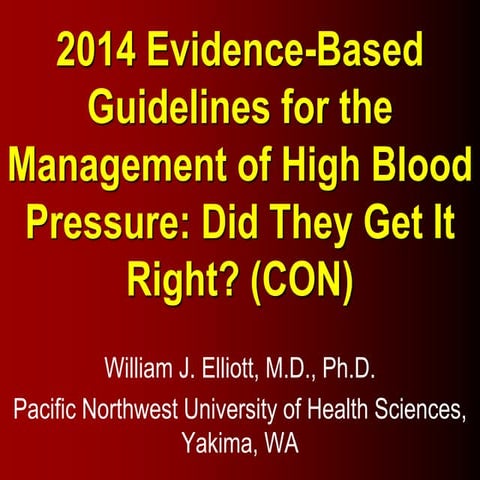 Debate evidence bases guideline elliott | PDF