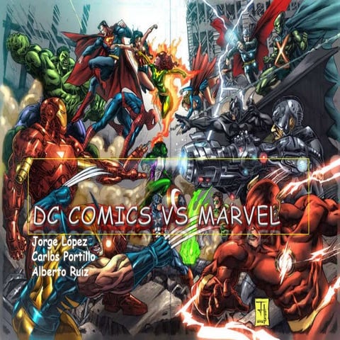 Debate Marvel y DC | PPTX