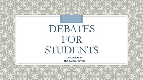 Oregon Oxford Debate Format.pptx