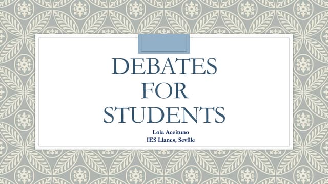 Oregon Oxford Debate Format.pptx
