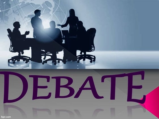 Presentation on Debate | PPT