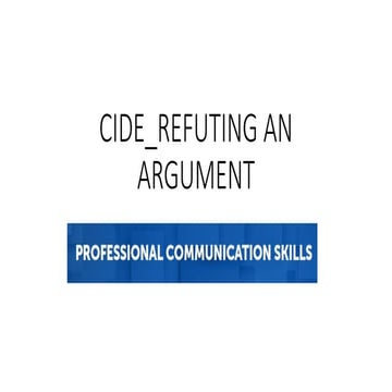 DEBATE_PRACTICE (1).pptx Refuting an argument | PPTX