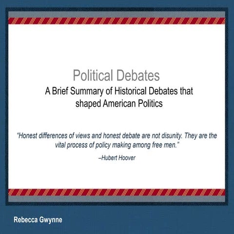 Debate Presentation | PPTX