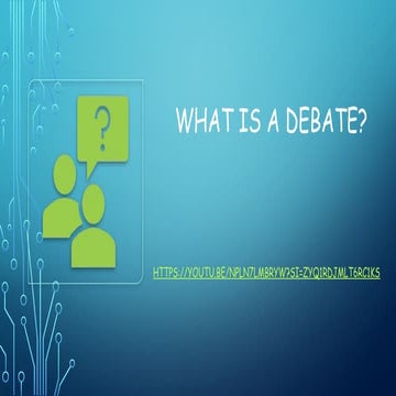 Debate | PPTX
