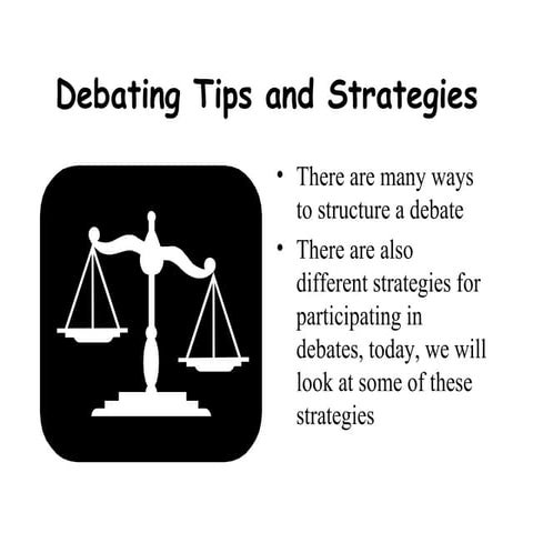 Debating | PPT