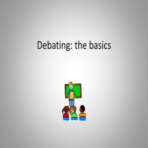 Debating | PPT