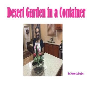 Debbie desert garden-powerpoint (1) | PDF