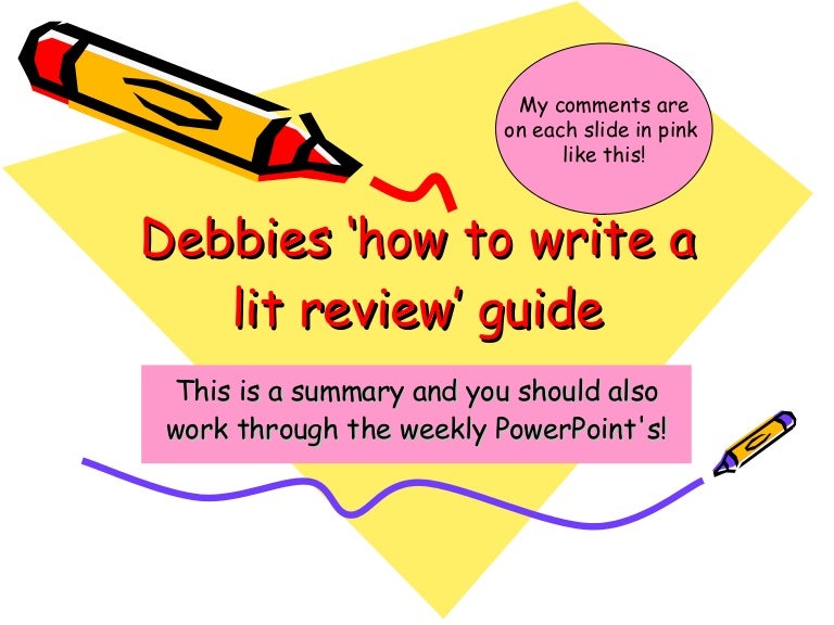 debbies-how-to-write-a-lit-review