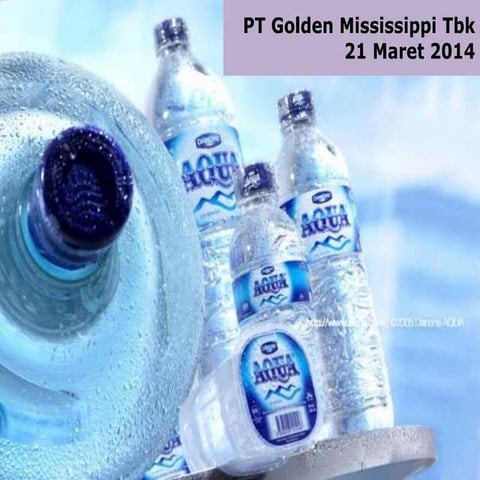 Danone AQUA oleh Debby Feramitha | PPTX