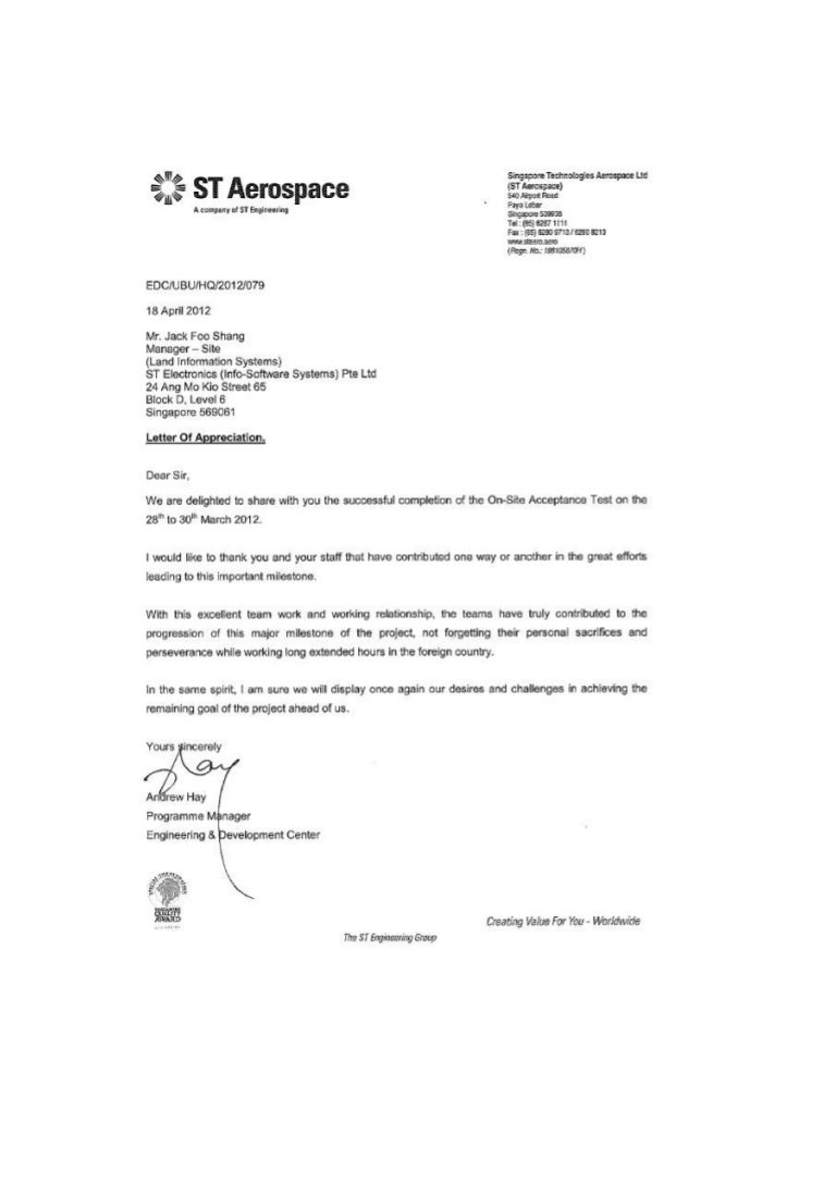 Letter Of Appreciation From Cilent Company letter-of-appreciation-from-cilent-company