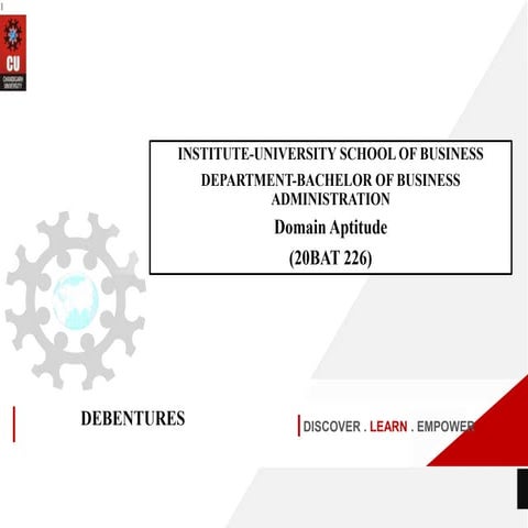 Debentures.ppt