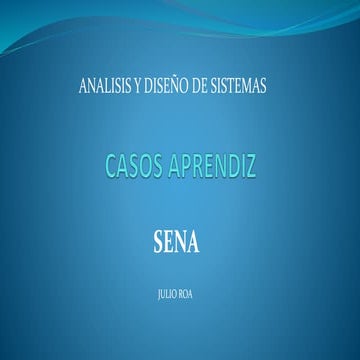 Julio Roa presentations
