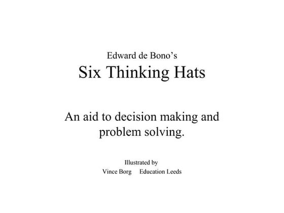 Six thinking hats | PPT