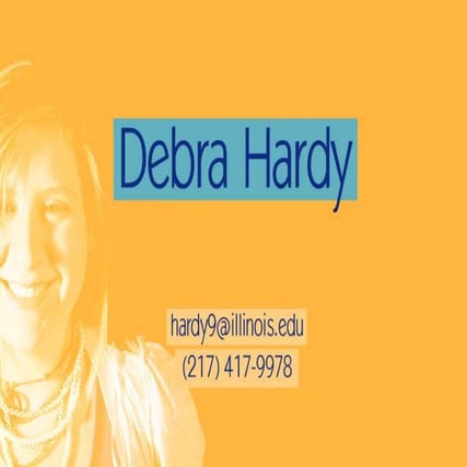 Debra Hardy Resume | PPTX