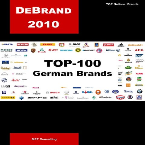 DeBrand-2010 - TOP-100 German Brands | PDF