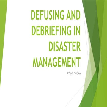 TEM - Traumatic Event Management | PPT