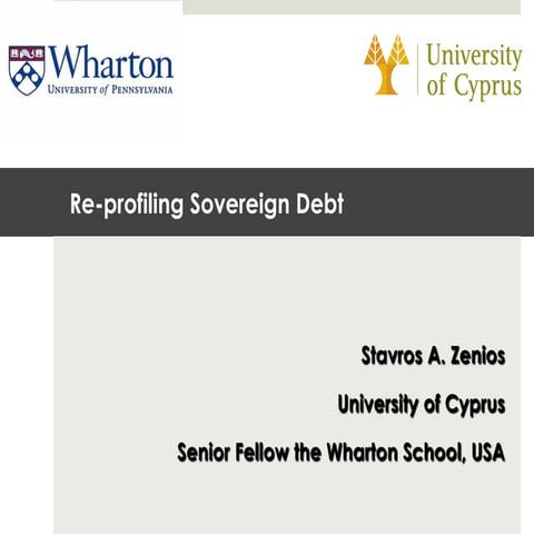 Risk Profiles for Re-Profiling Sovereign Debt | PDF