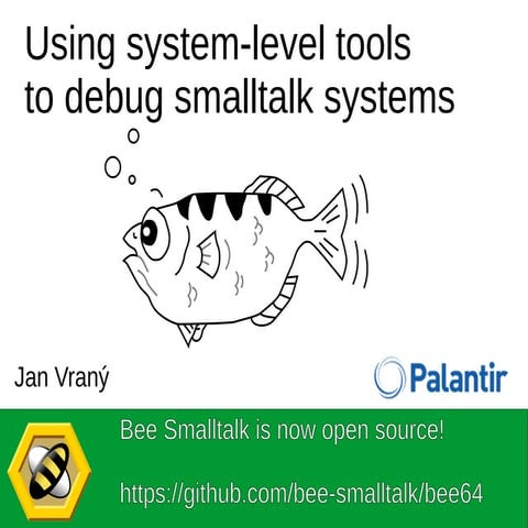 Using system-level tools to debug smalltalk systems | PPT