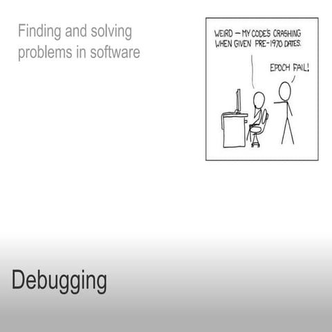 Importance of debugging