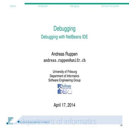 Debugging With Netbeans Ide Pdf