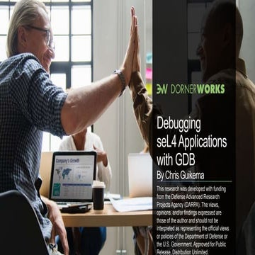 Debugging seL4 apps with the GNU Debugger | PPTX