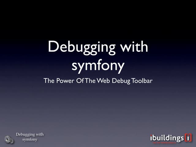 Debugging With Symfony Pdf