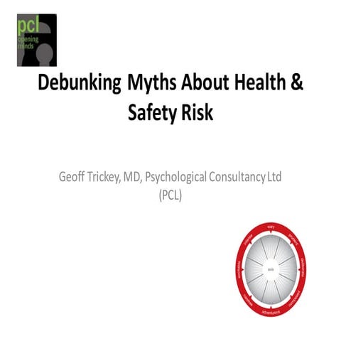 Debunking the Myths about Health and Safety Risk | PDF