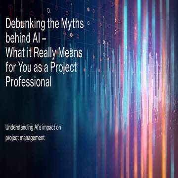 Debunking the Myths behind AI by Carl Dalby | PDF