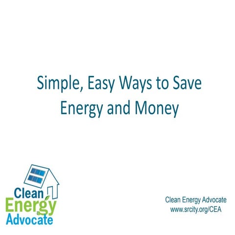 Home energy worksheet | PDF
