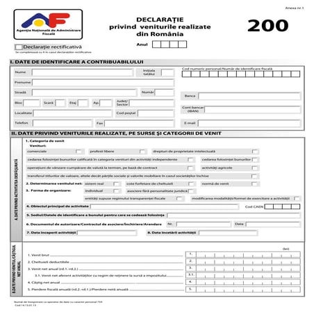 Formularul 230 | PDF