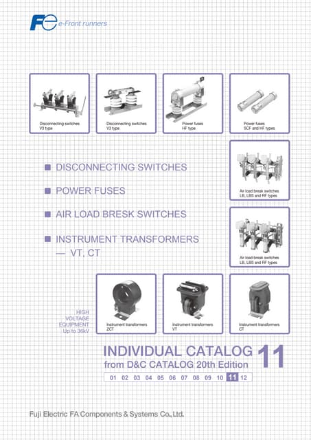 ABB WBT Indoor Fuses IEC Standard 1.9kV-4kV - ABB Medium Voltage Indoor ...