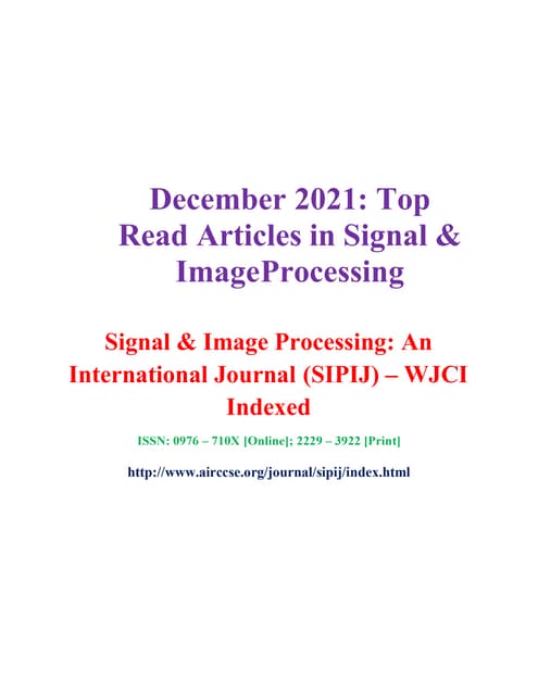 Technical Area: Machine Learning and Pattern Recognition | PDF